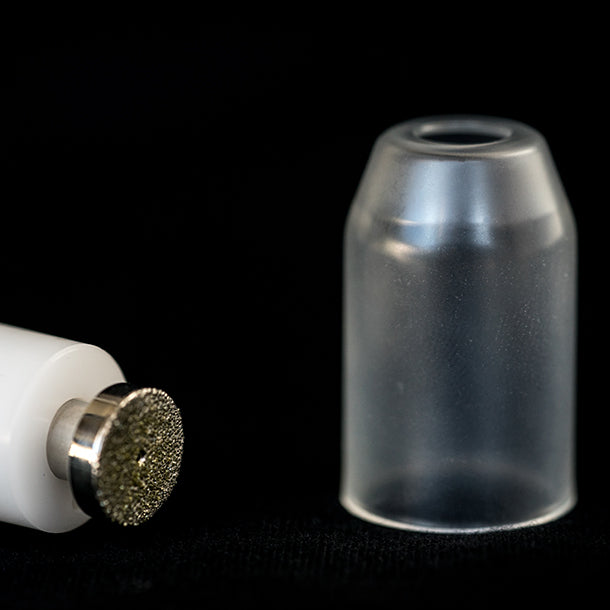 Plastic handpiece sheath — Two Hundred Doors